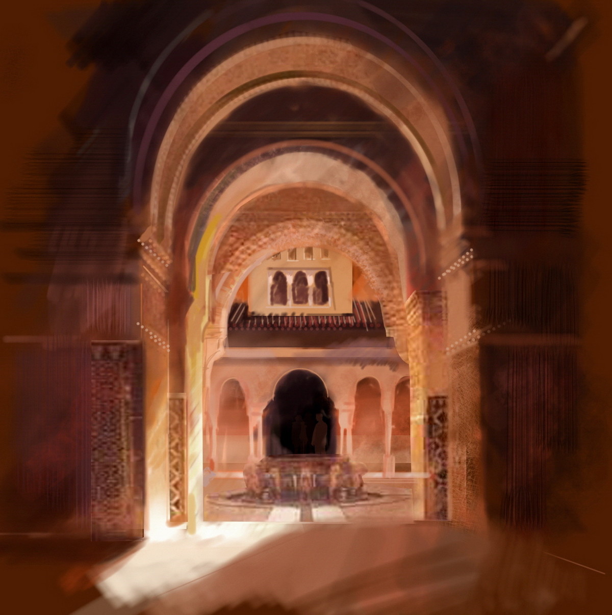 ArtStation - Alhambra gate