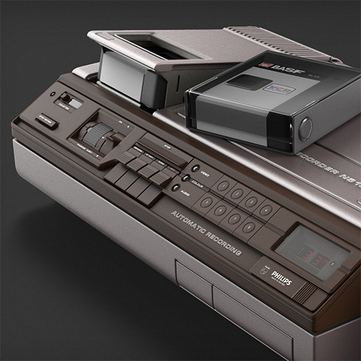 ArtStation - Old VCR - High Poly