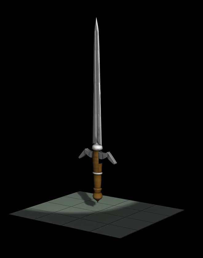 ArtStation - Mechanical Sword (my first asset)
