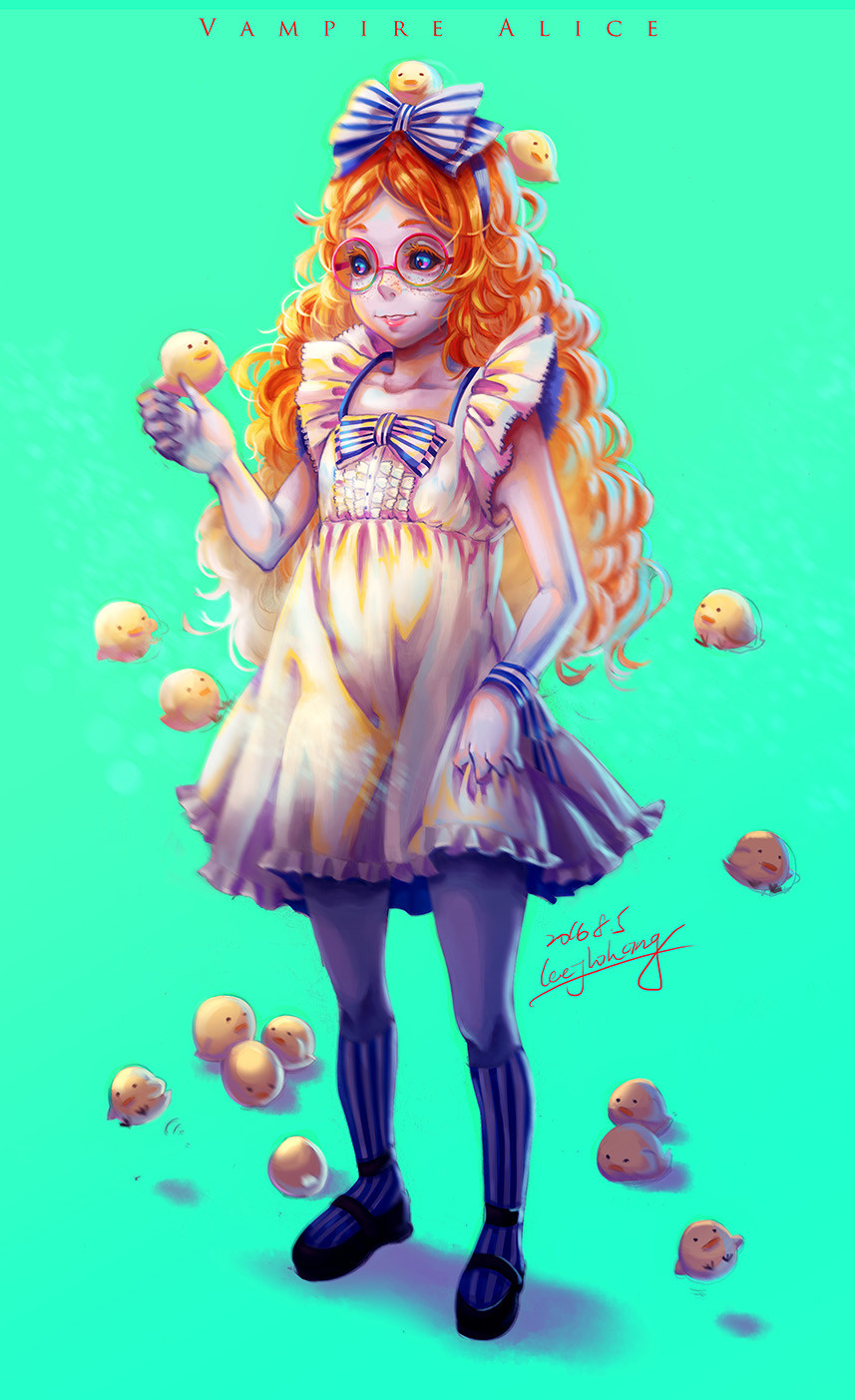 ArtStation - Vampire Alice