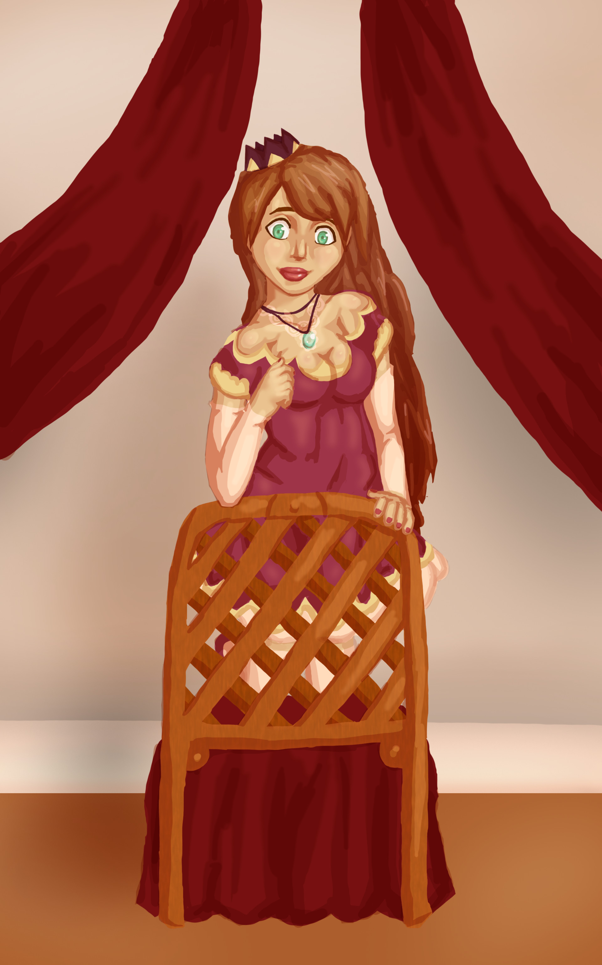 ArtStation - Playing Princess