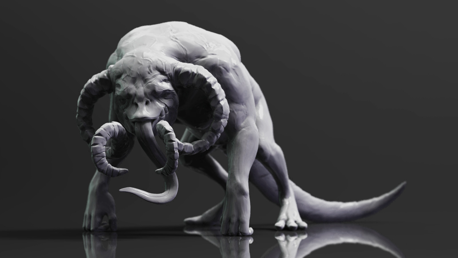 ArtStation - Creature Sculpt 01