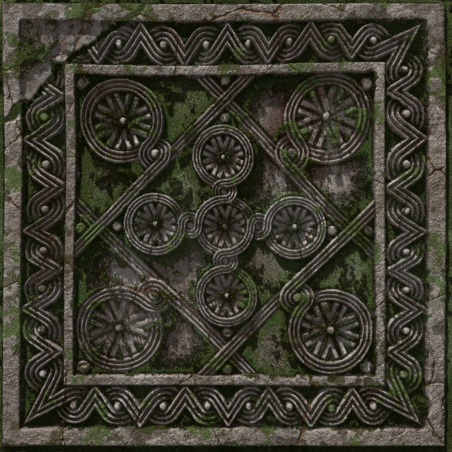 ArtStation - Ornamental Carved Stone