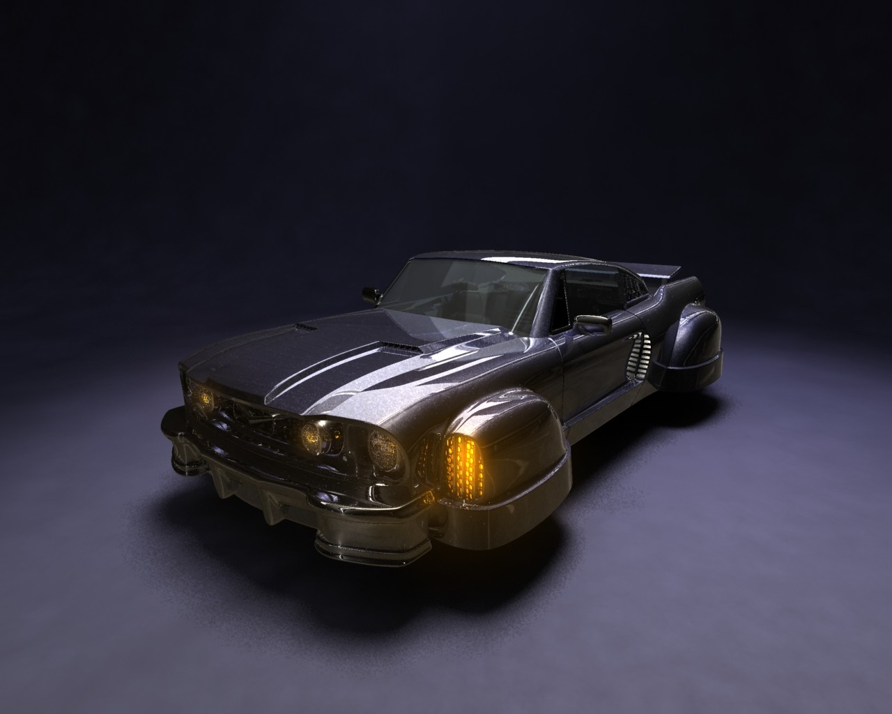 ArtStation - Sci - Fi Hover Car