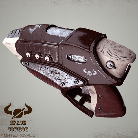 ArtStation - Space Cowboy Gun