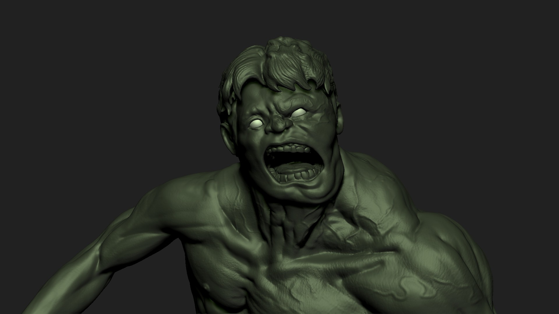 ArtStation - Hulk Transformation