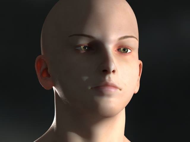 ArtStation - Maya Mental Ray Subsurface Scattering Shader Experiment