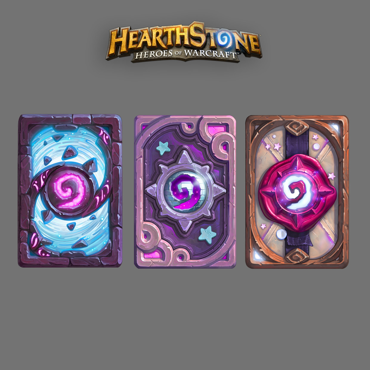 ArtStation - Hearthstone Karazhan Card Backs