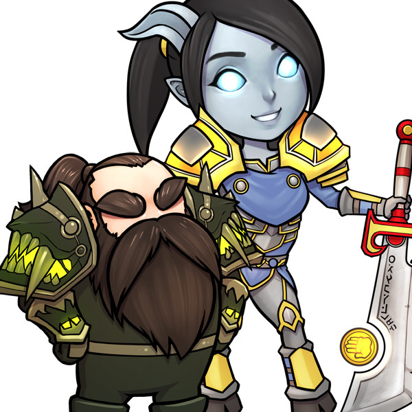 ArtStation - World of Warcraft Chibis