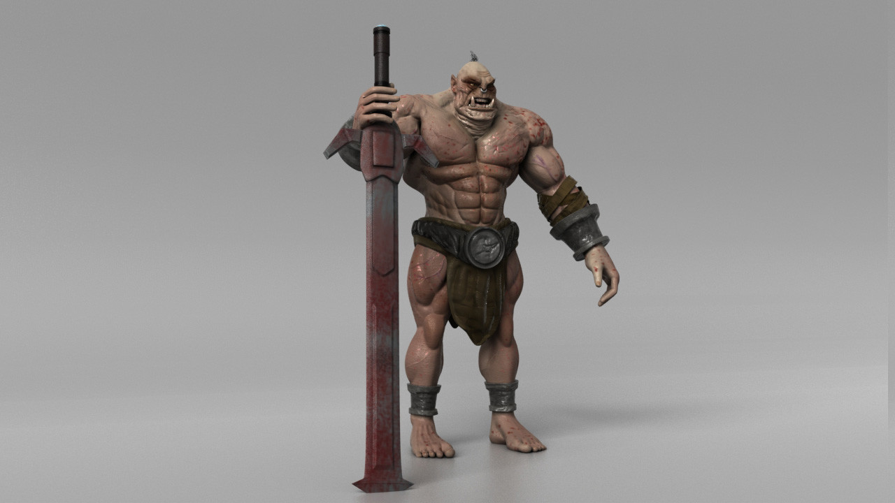 ArtStation - Ogre WIP