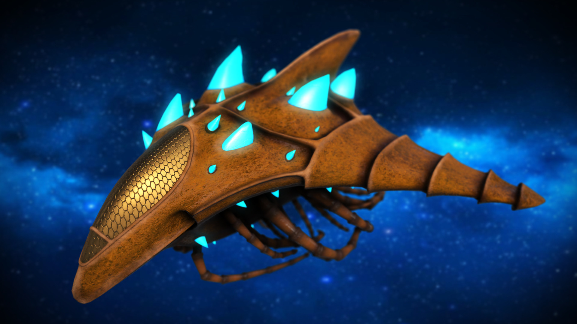 ArtStation - Alien Ship