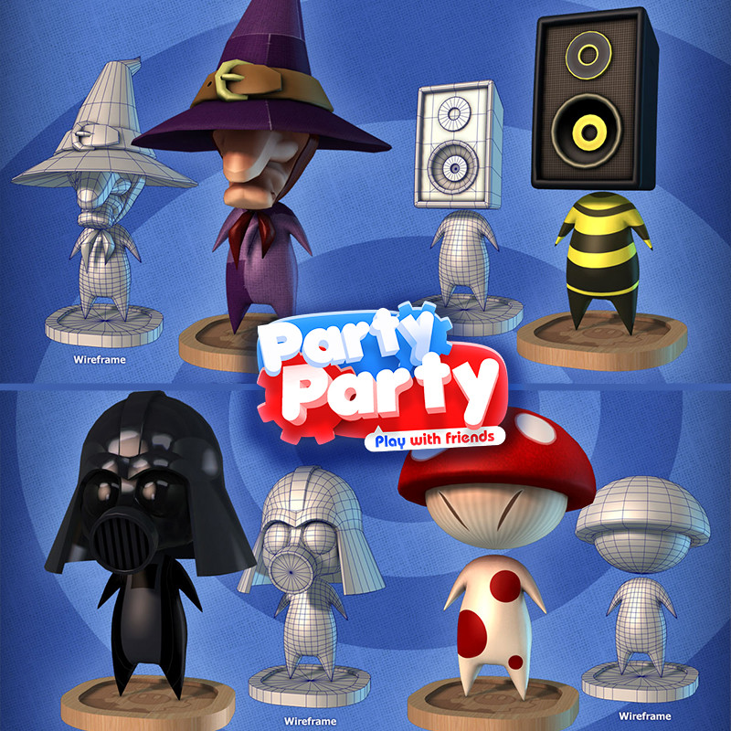 ArtStation - Mobile Game - Characters