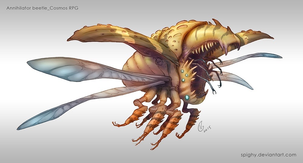 ArtStation - Annihilator Beetle