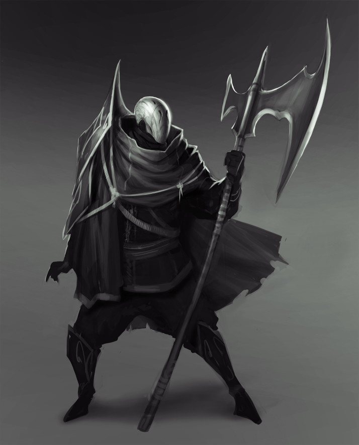 ArtStation - Executioner sketch