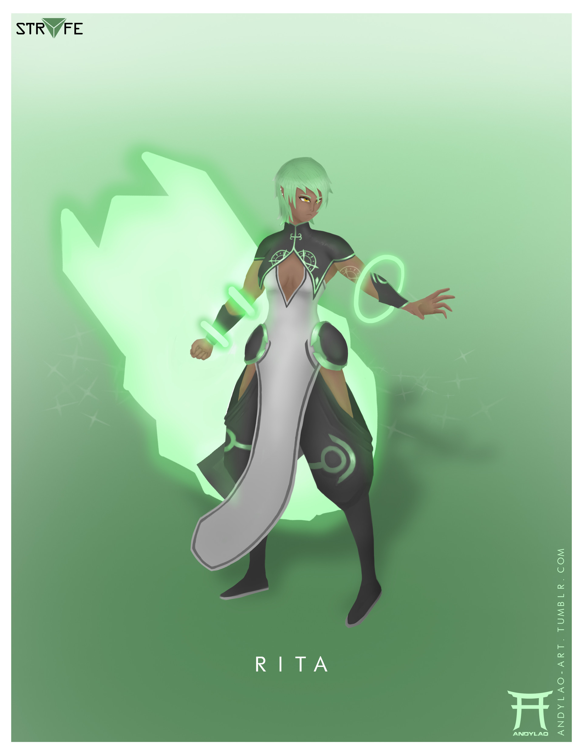 ArtStation - Original Character - Rita