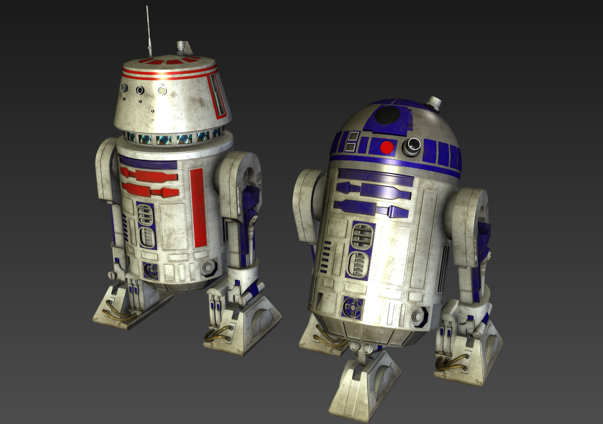 ArtStation - Astromech Droids