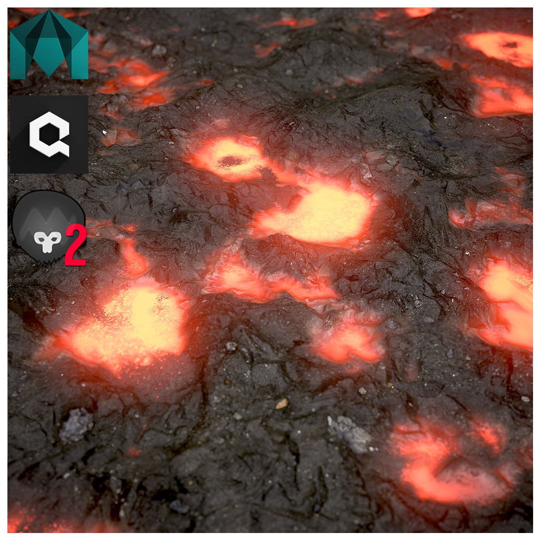 ArtStation - Molten Lava