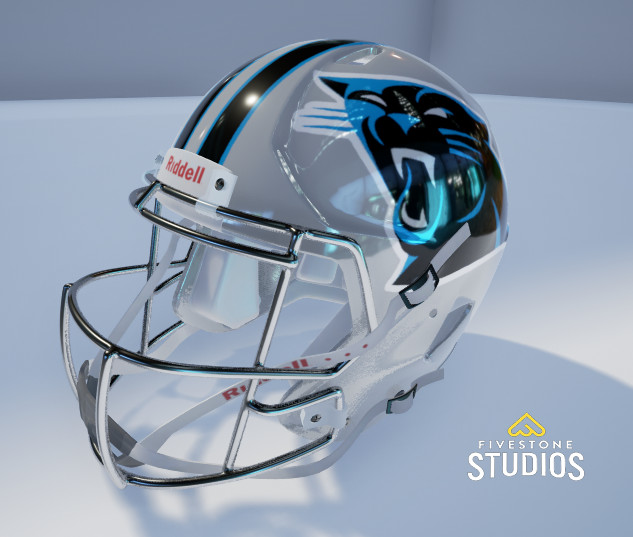 ArtStation - NFL Helmets