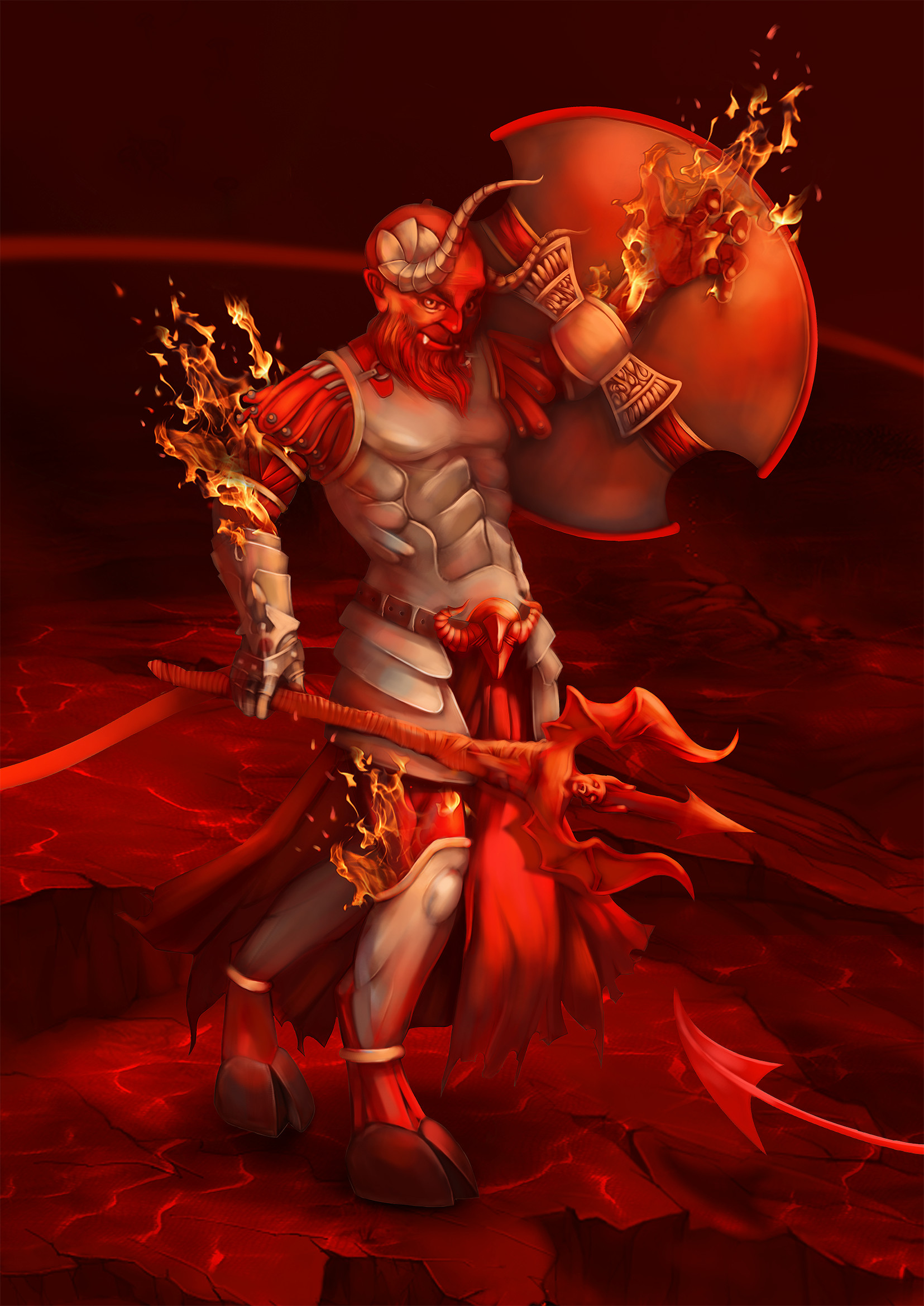 ArtStation - Devil from hell