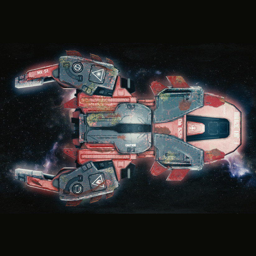 ArtStation - Mantis Cruiser