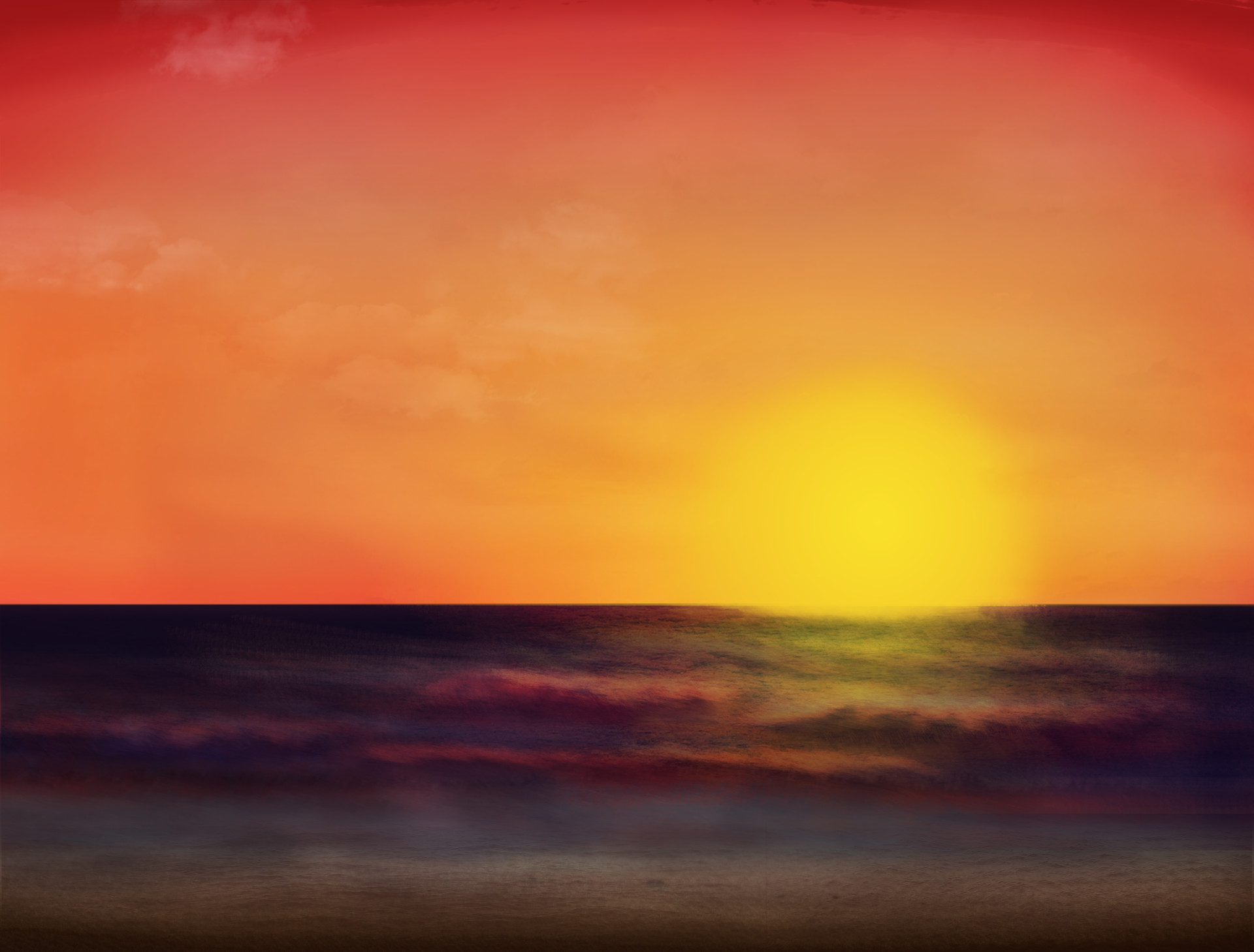 ArtStation - The Magic light of Sunset