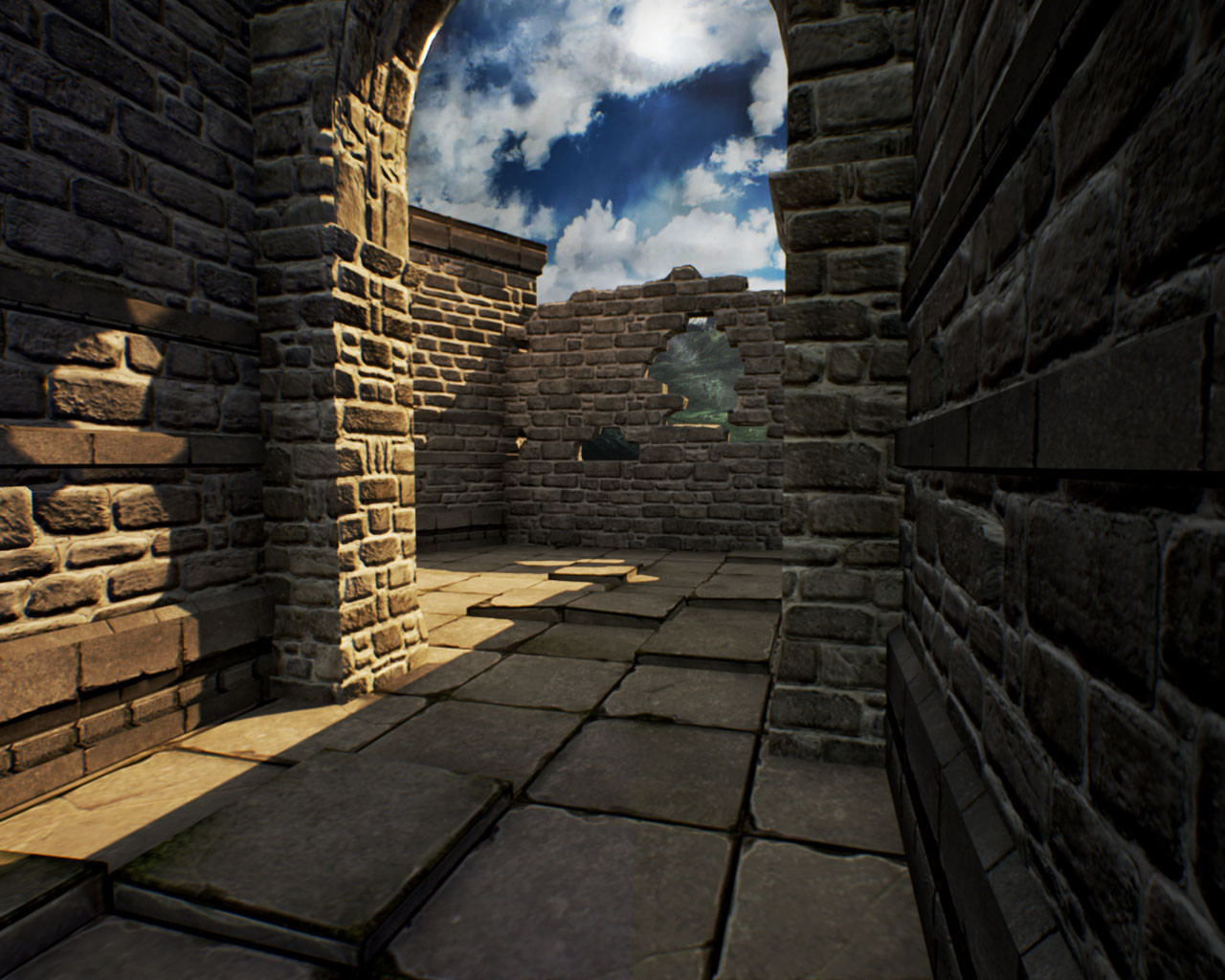 ArtStation - Crumbling Castle