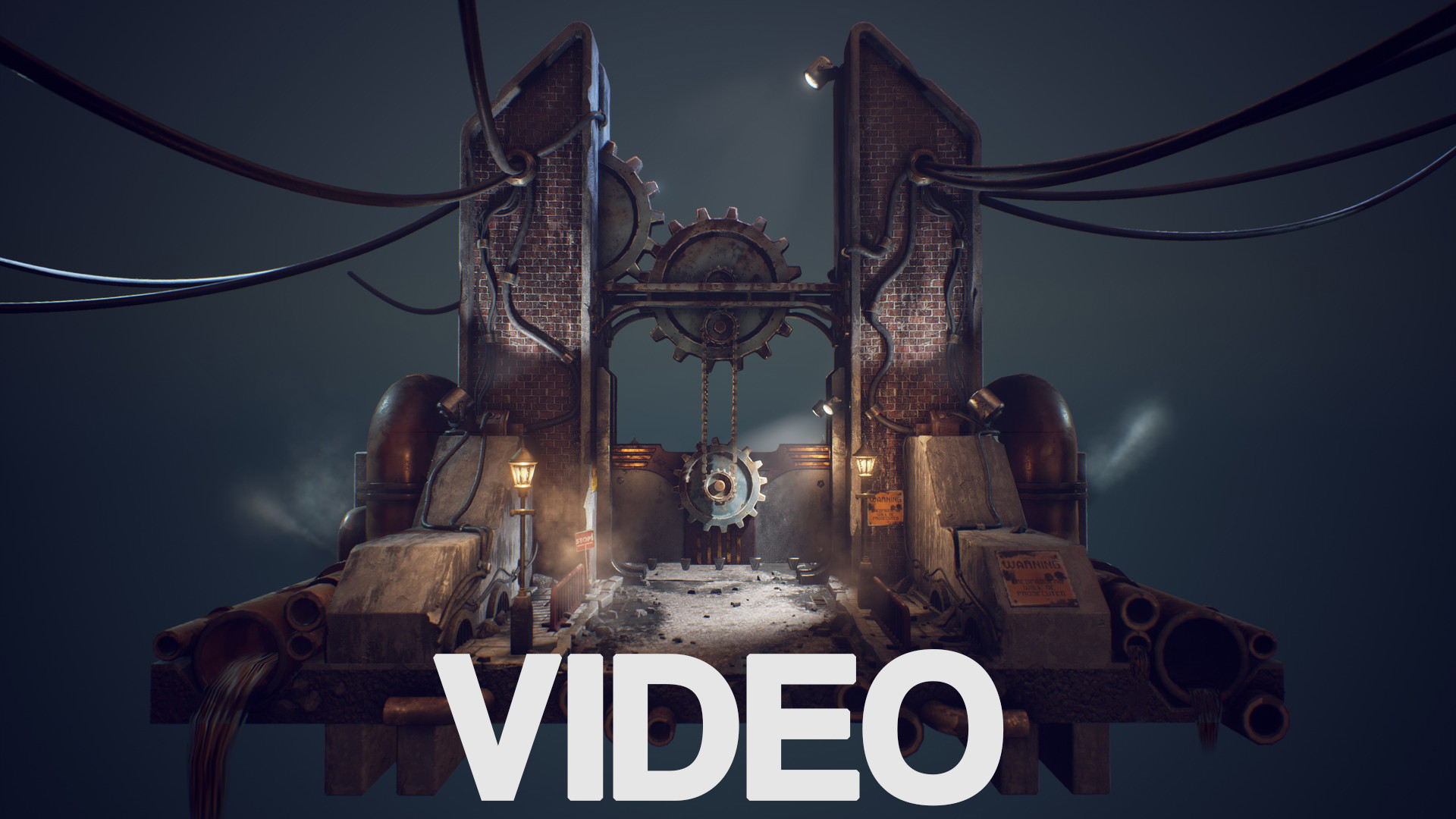 ArtStation - Steampunk Environment Video