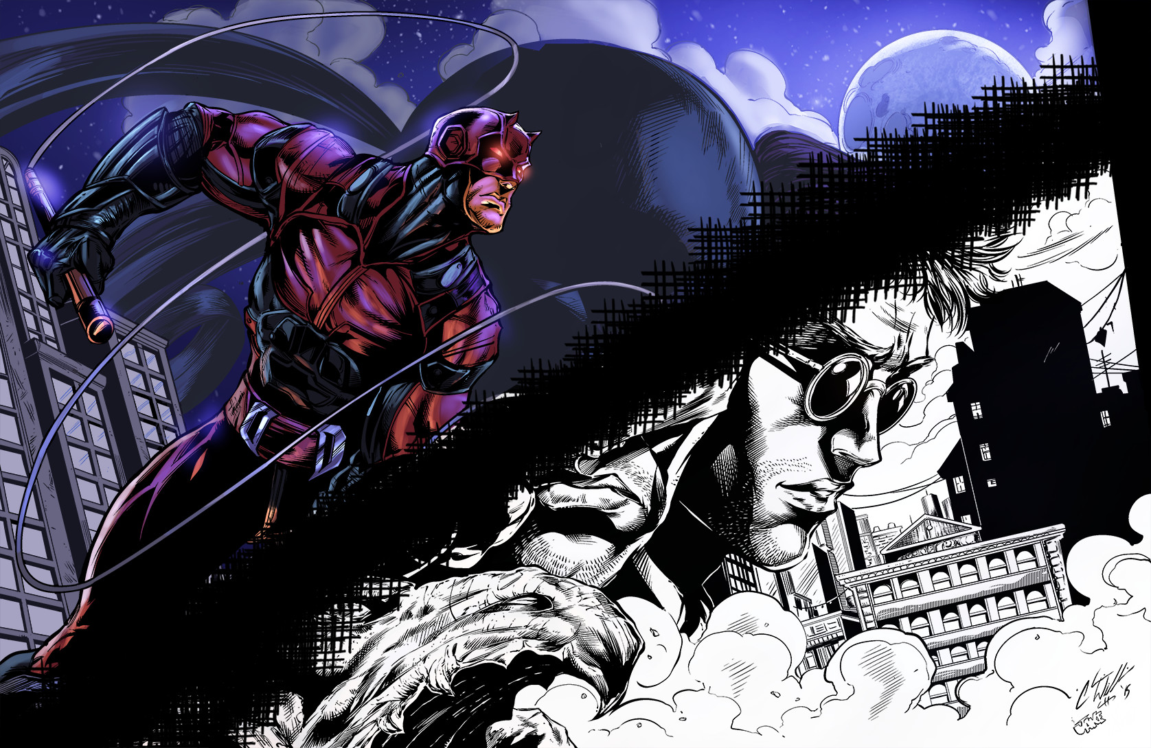 ArtStation - NetFlix's DareDevil