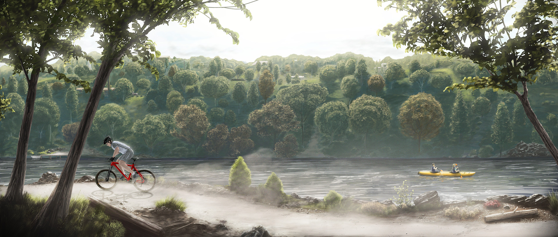 ArtStation - Great Day for a Ride