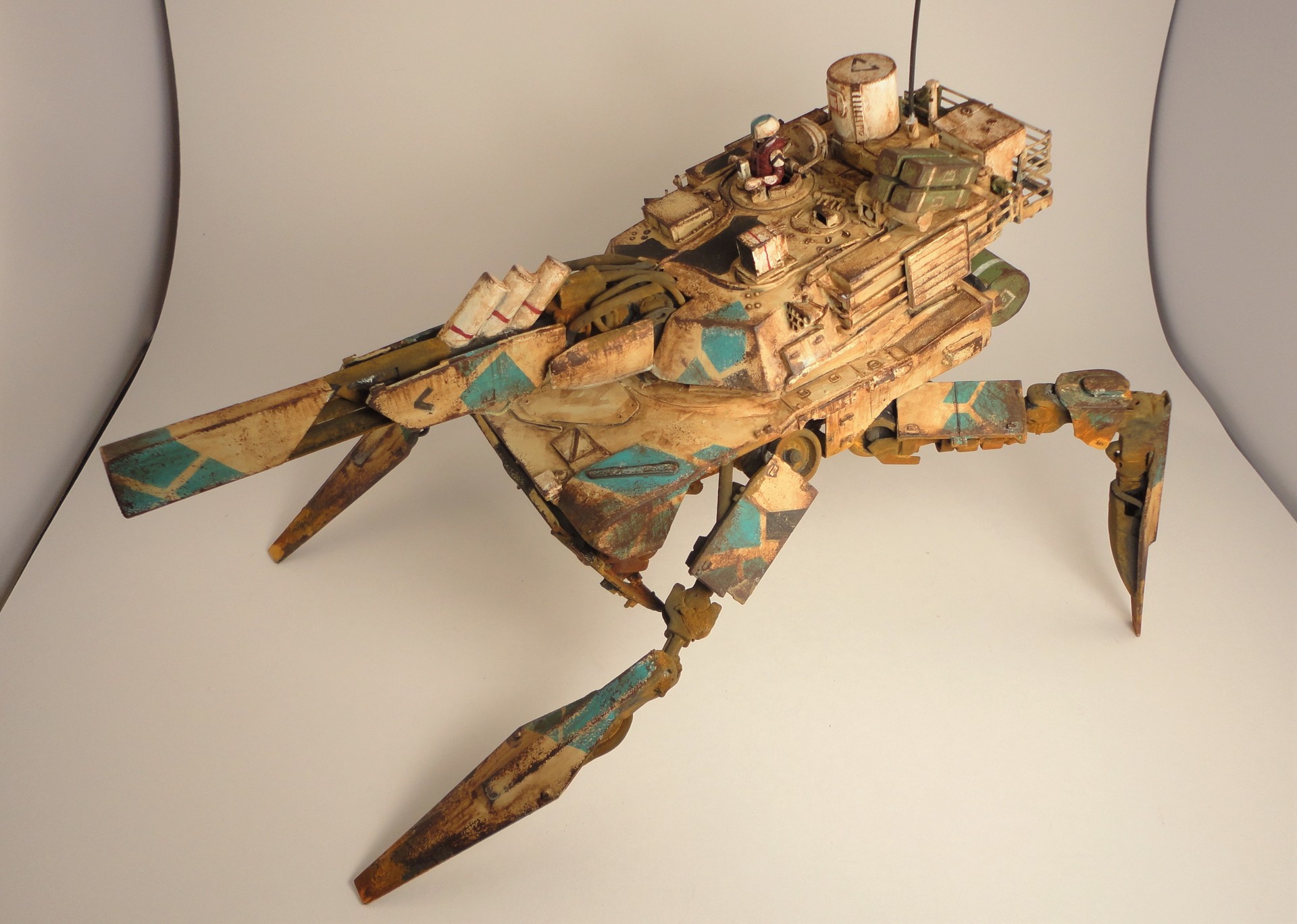 ArtStation - Spider Tank Kit bash 1.0 -2.0