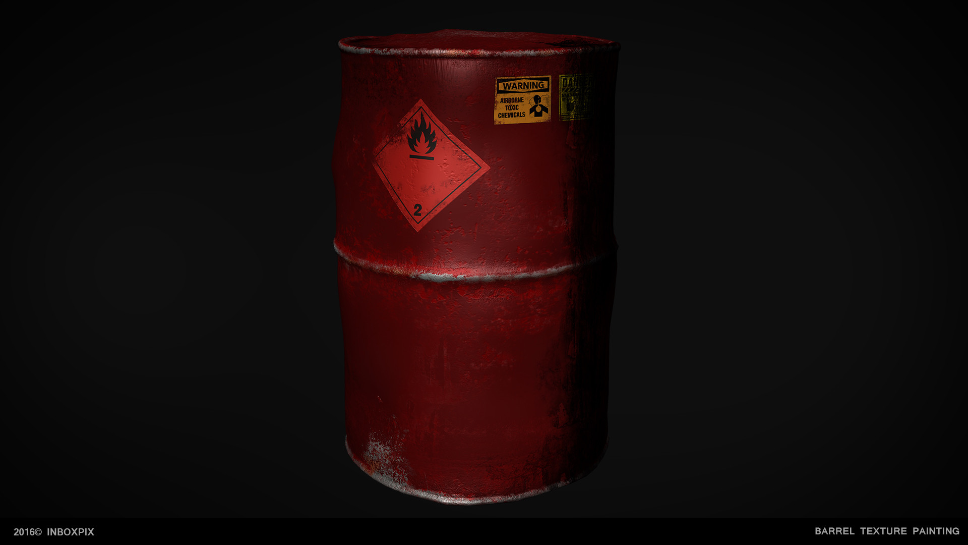 ArtStation - Barrel Prop / Oil Explosive Barrel