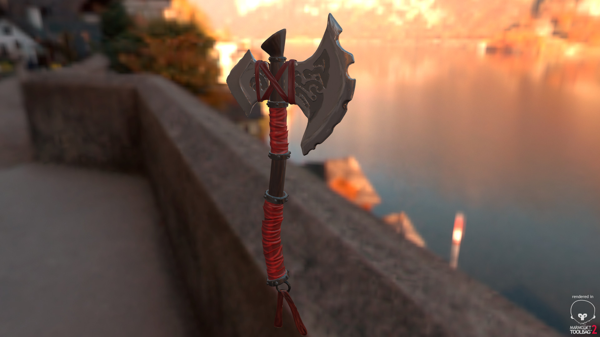 ArtStation - 3D model axe
