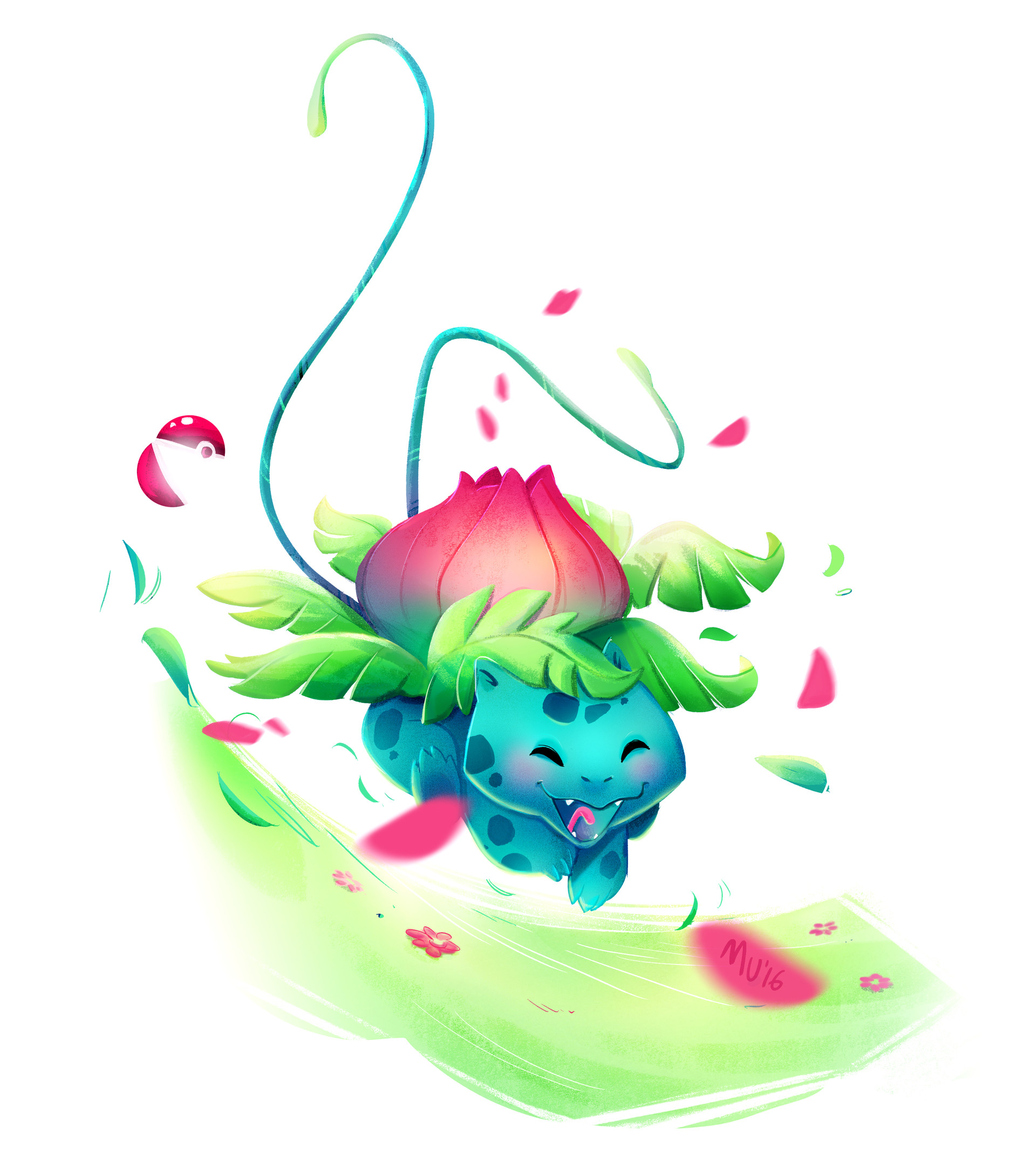 ArtStation - Ivysaur