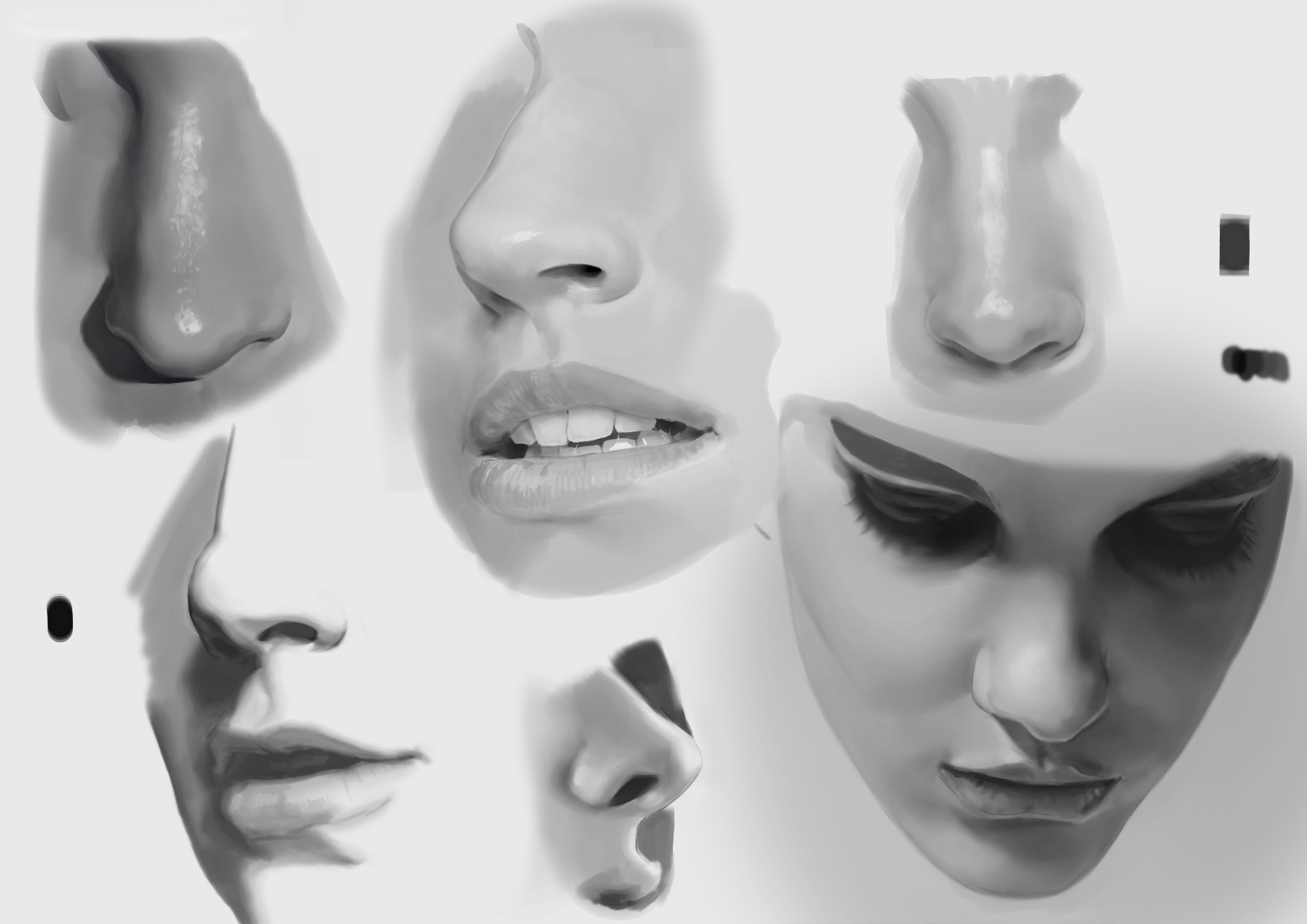 ArtStation - face study 2