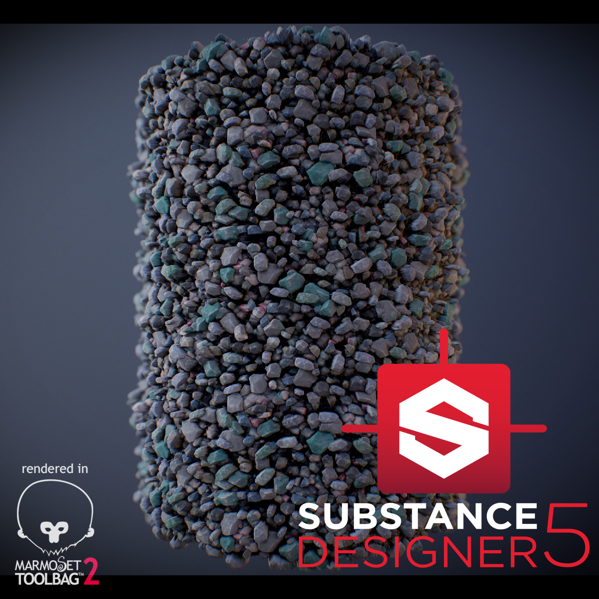 ArtStation - Gravel - Substance Designer 5