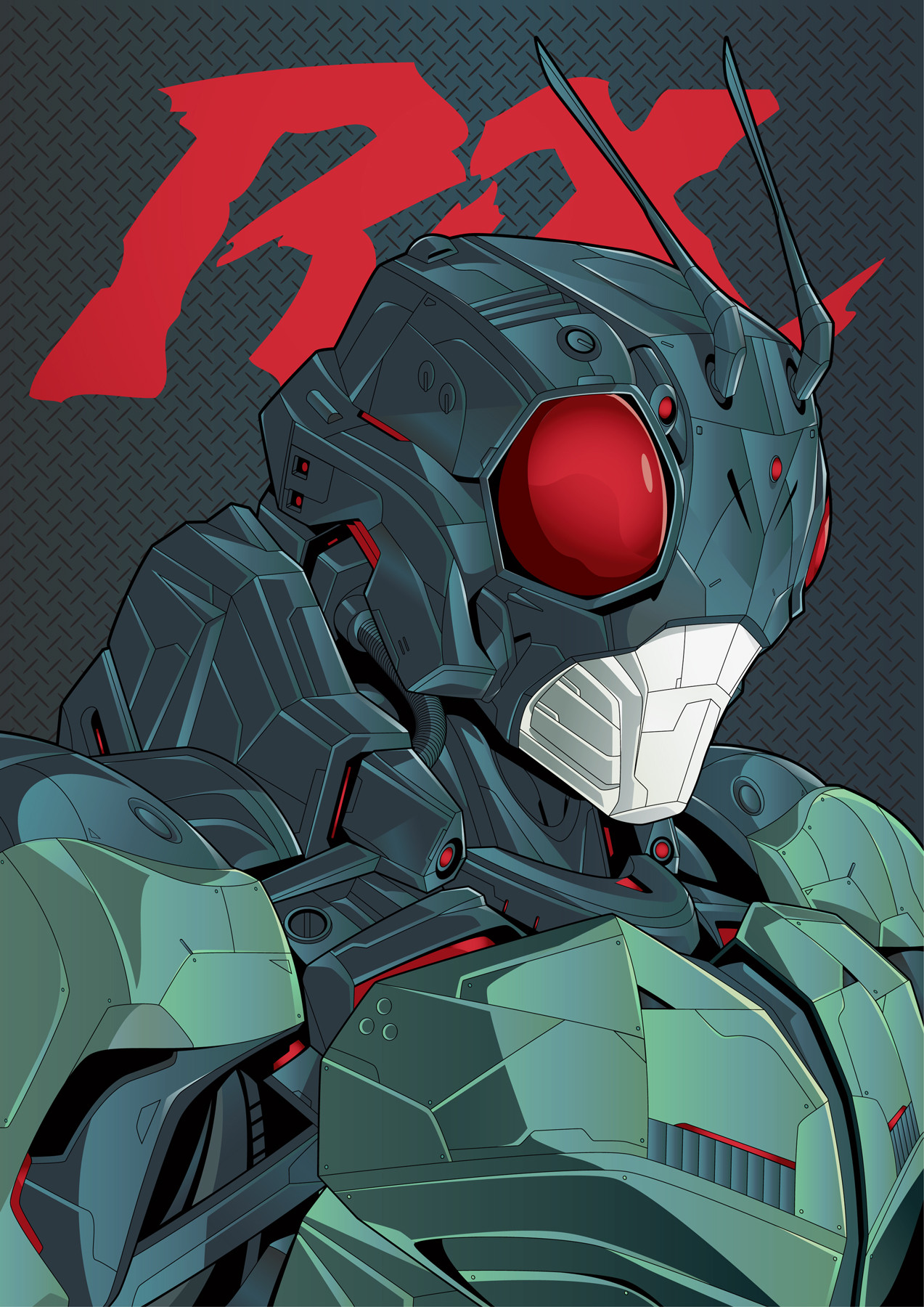 ArtStation - Masked Rider Black RX