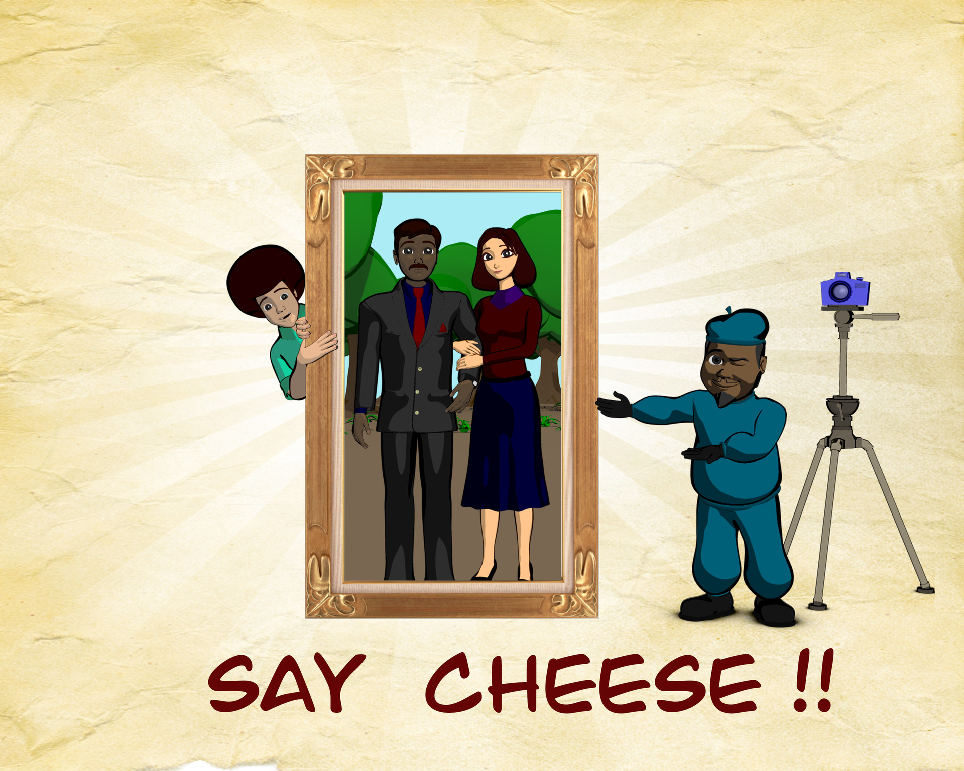 VBH arts - ''SAY CHEESE'' 3d animated Short Film