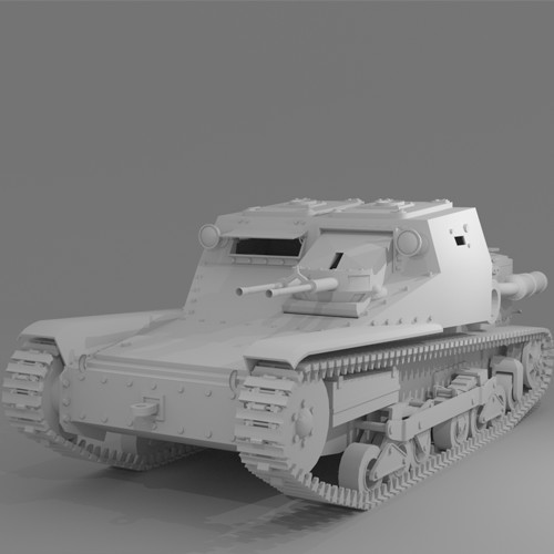 ArtStation - CV 33 with Interior and Engine