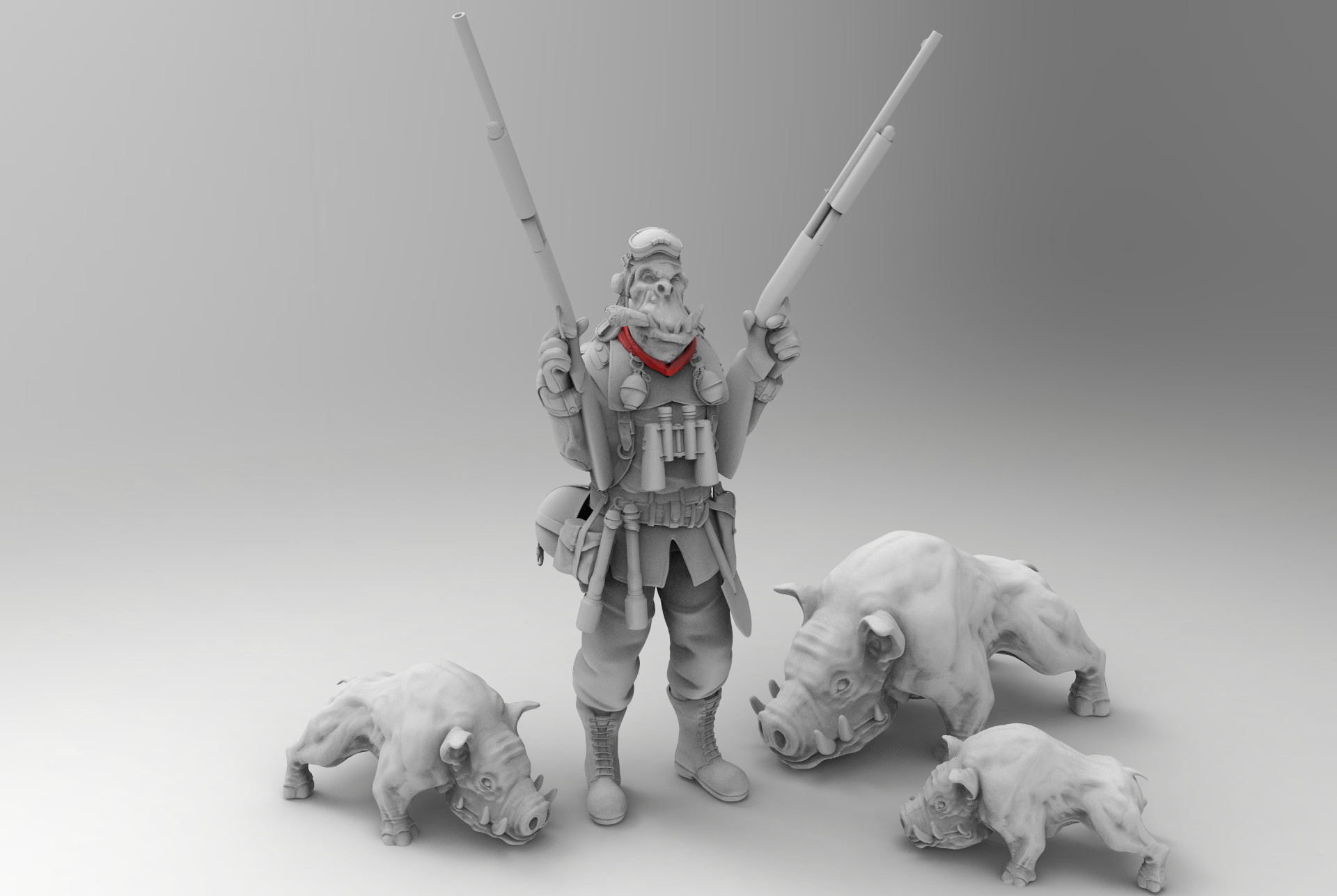 ArtStation - Communist Bastard Orc