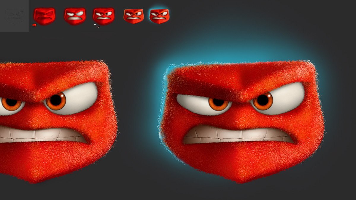 ArtStation - Digital Painting study Anger