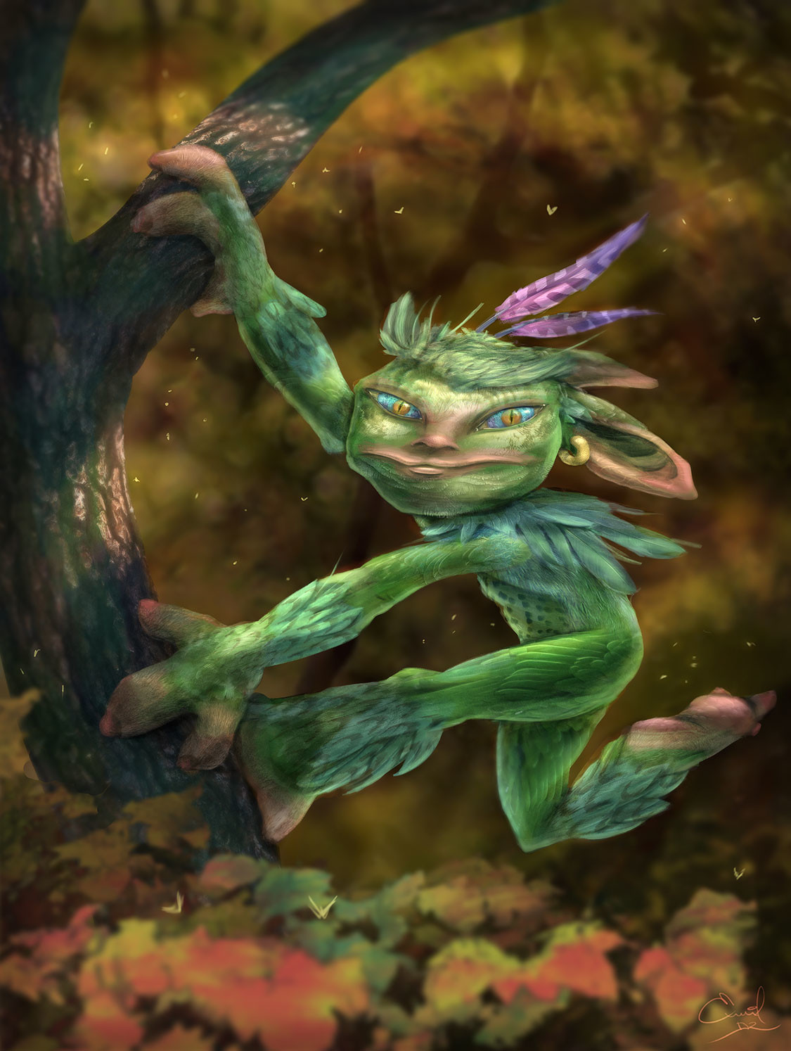 ArtStation - Tree creature