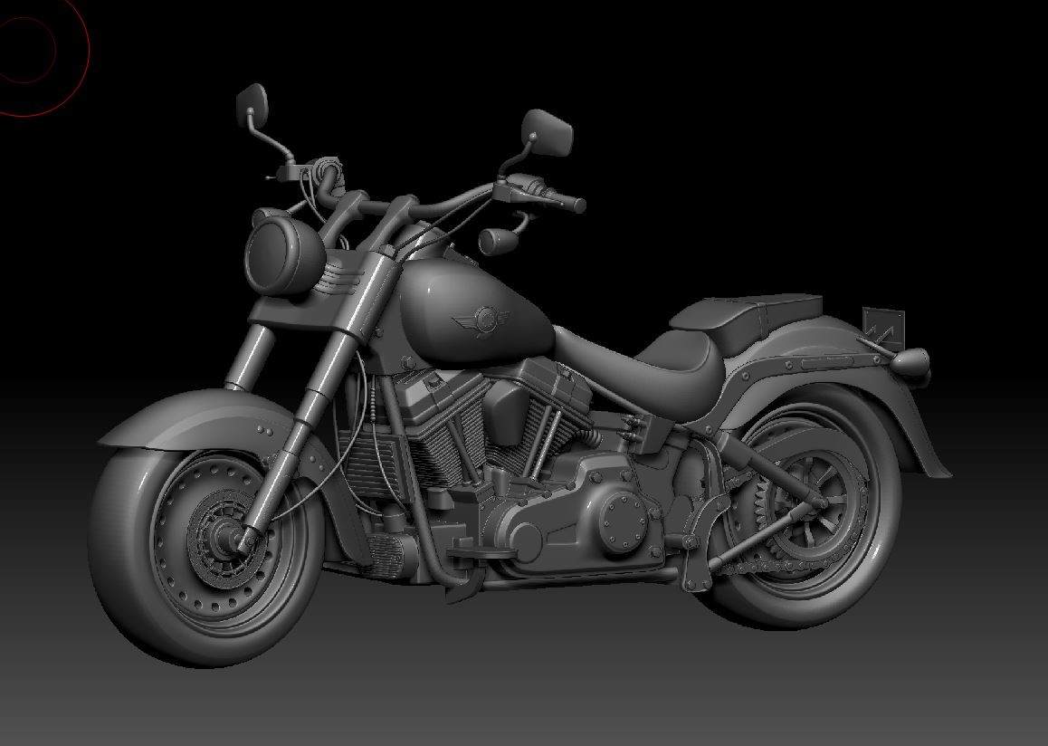 ArtStation - motorcycle 3D Art