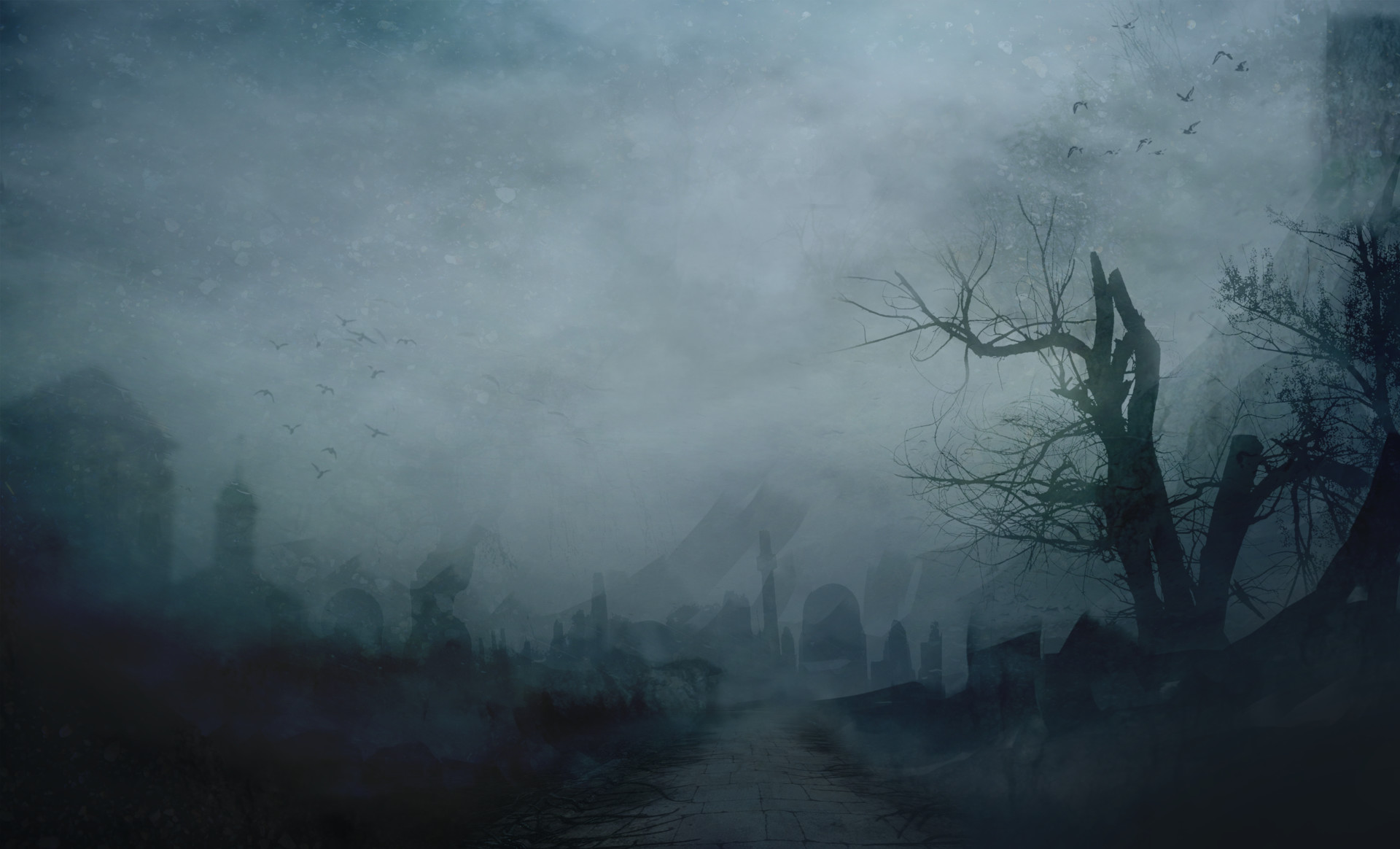 ArtStation - Cemetery