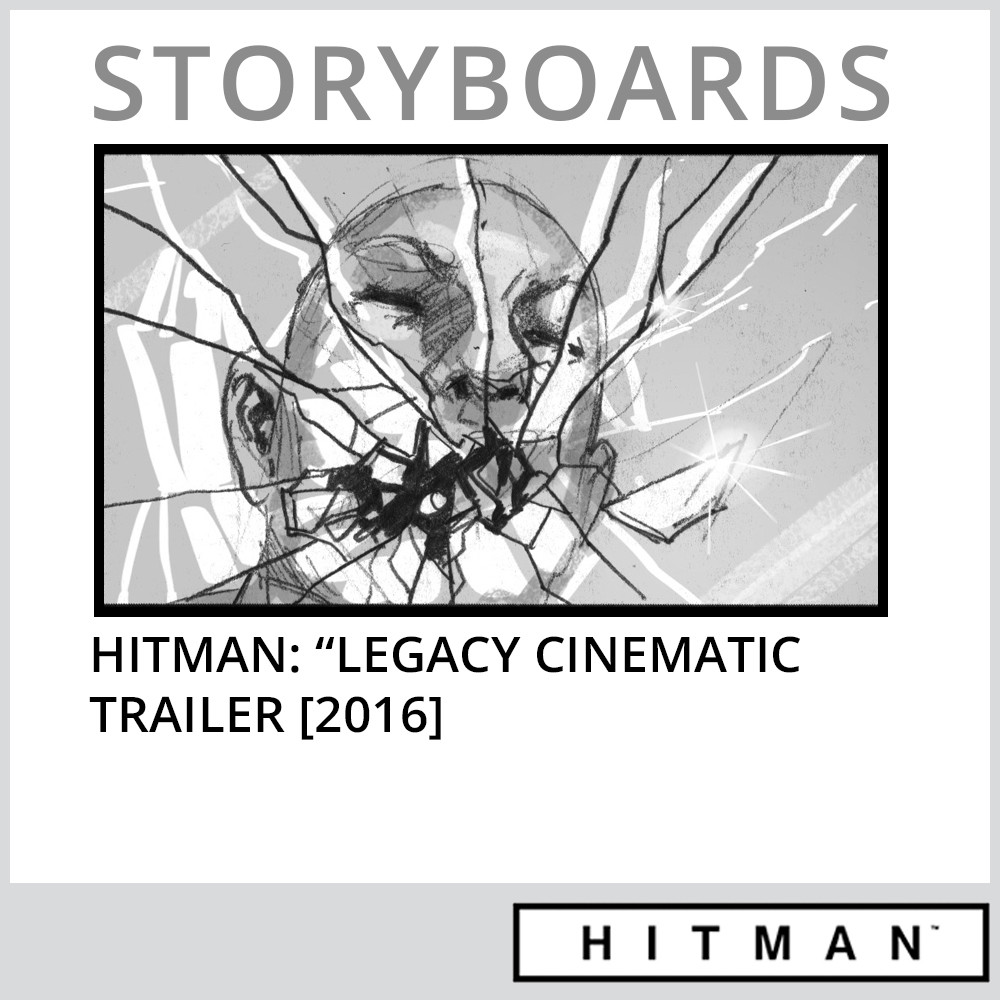 ArtStation - HITMAN "Legacy" Cinematic Trailer Storyboards