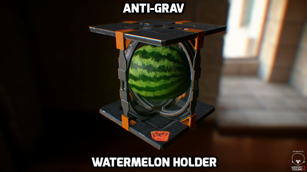 Piotr Bryński - Futuristic Anti-Gravity Watermelon Holder