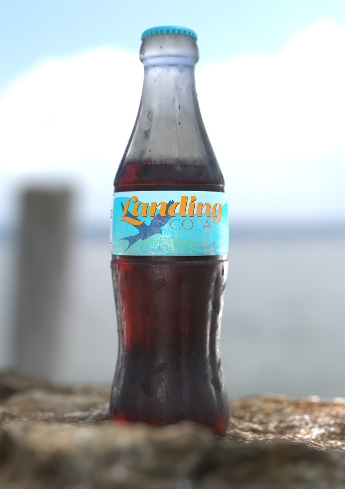 ArtStation - Landing Cola