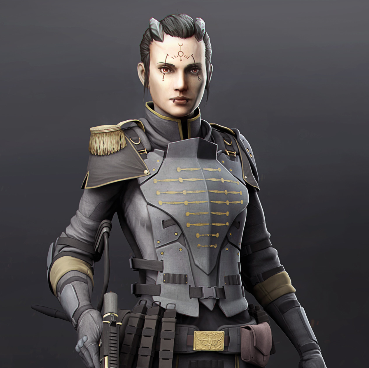 ArtStation - Seraph Female Battlemage