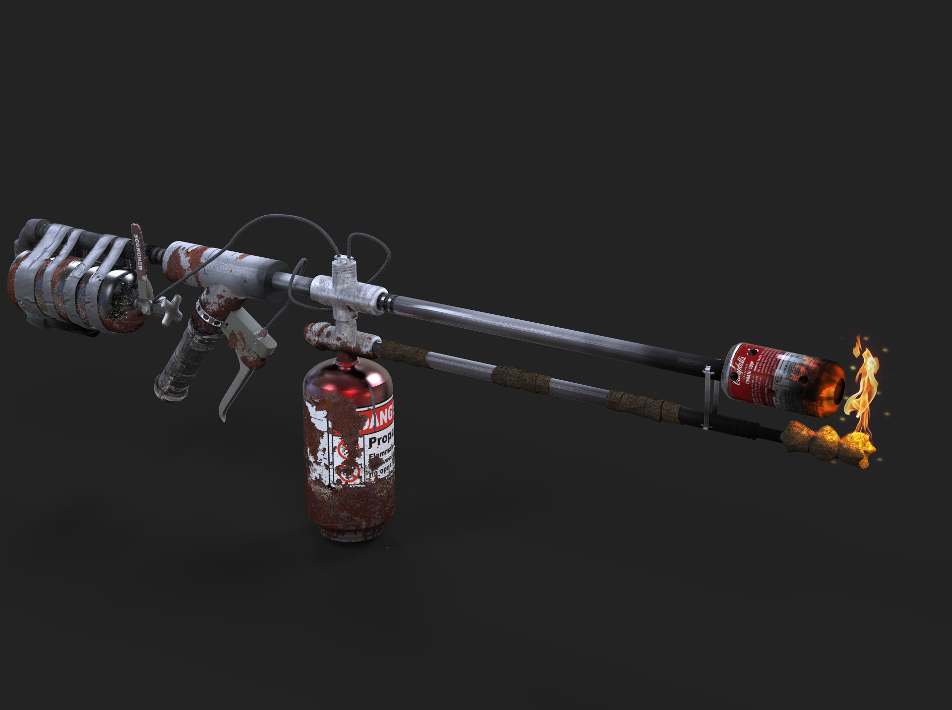ArtStation - Flamethrower