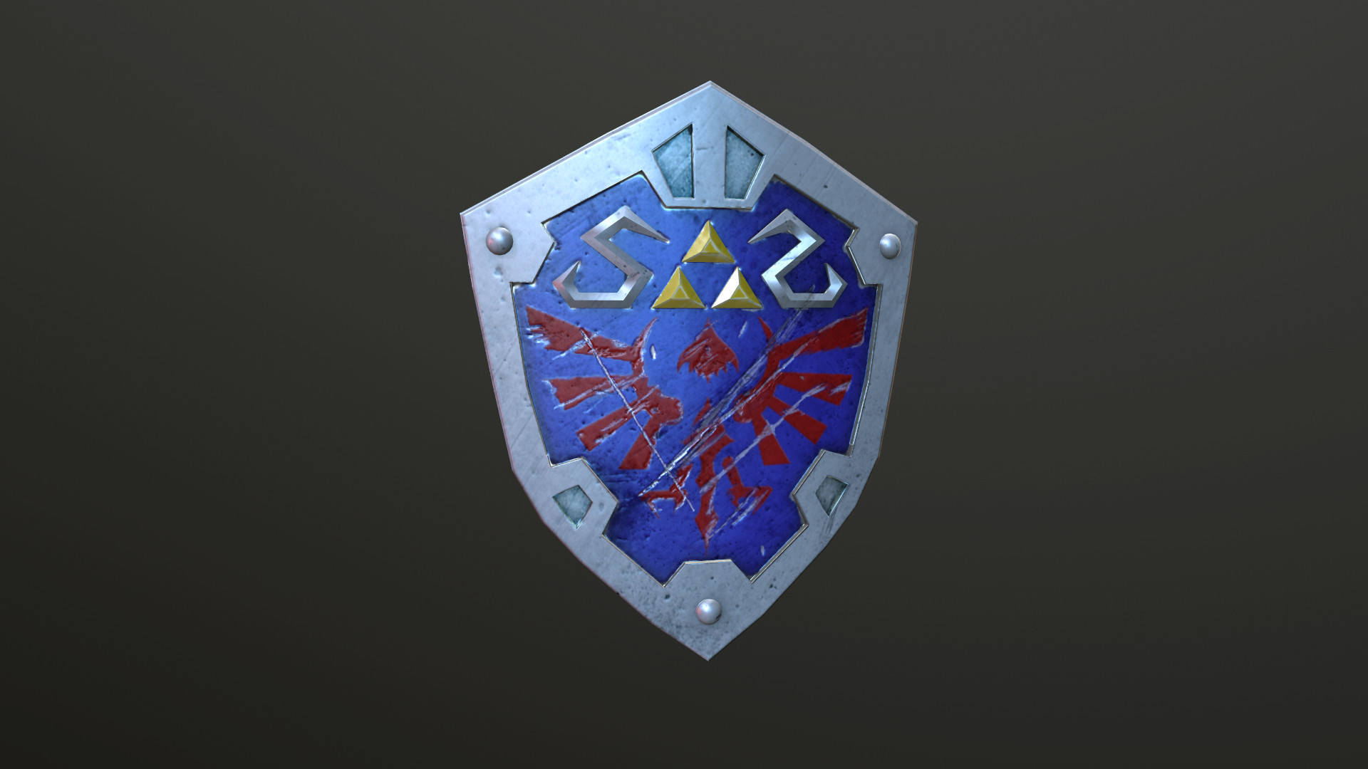 ArtStation - Legend of Zelda Shield