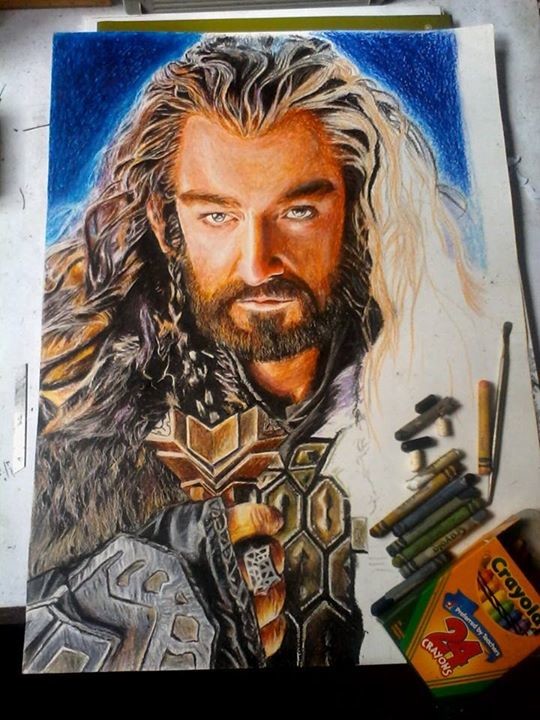 ArtStation - Thorin on Crayons